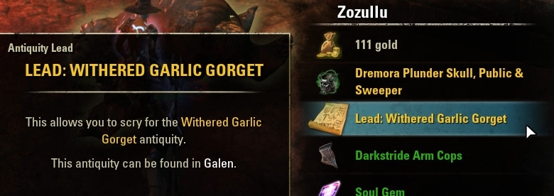 Faun's Lark Cladding Leads Location Guide ESO - ArzyeLBuilds