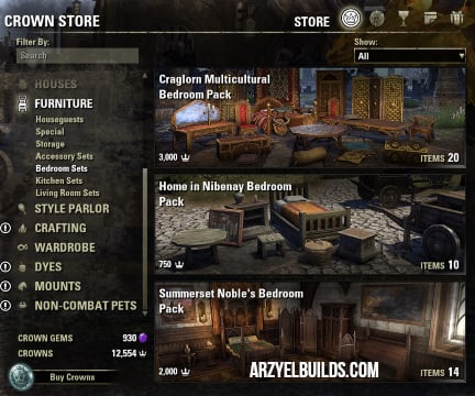 Ultimate Housing Guide for ESO - ArzyeLBuilds