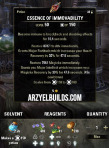The Best Potions Guide for ESO - ArzyeLBuilds