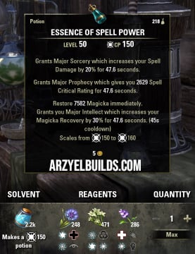 The Best Potions Guide for ESO - ArzyeLBuilds