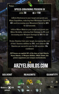 The Best Poisons Guide for ESO - ArzyeLBuilds