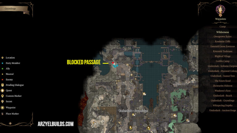 How to Find the Adamantine Forge in Baldur's Gate 3 - ArzyeLBuilds