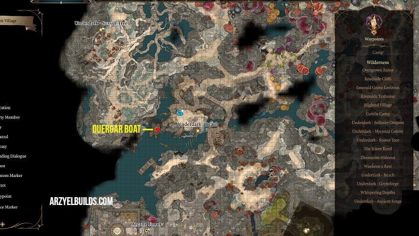 How to Find the Adamantine Forge in Baldur's Gate 3 - ArzyeLBuilds