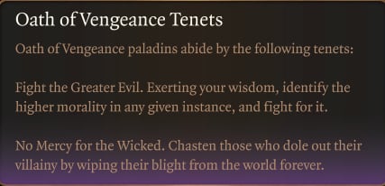 Powerful BG3 Oath of Vengeance Paladin Build for Baldur's Gate 3 ...