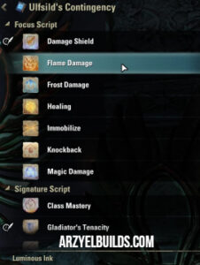 The Best Ulfsild's Contingency Scribing Skills for ESO - ArzyeLBuilds